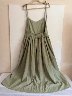 Commense | Dresses | Commence Woman Sage Green Linenviscose Halter ...